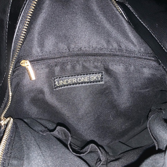 Under One Sky | Bags | Under One Sky Black Backpack Purse | Poshmark